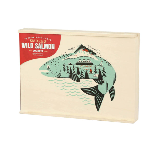 Pacific Northwest Icons Smoked Salmon Gift Box | SeaBear Smokehouse
